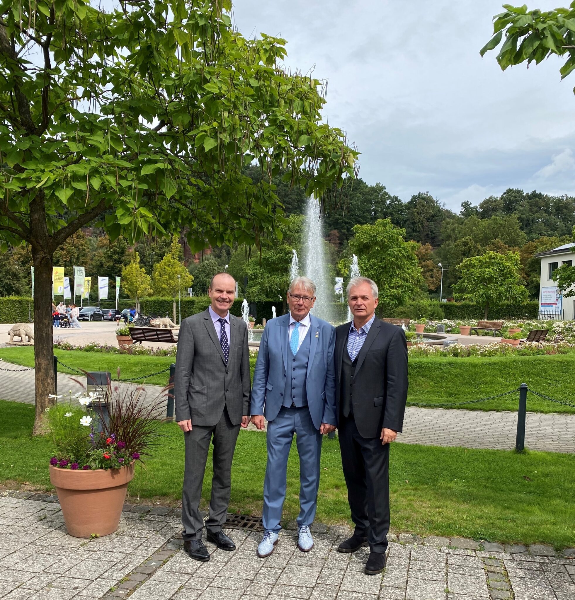 Verabschiedung Oberbürgermeister Dr. Klaus Weichel auf der Gartenschau ...
